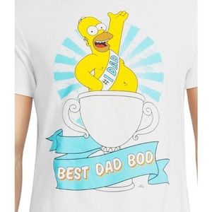 Simpsons | Shirts | 3xl The Simpsons Fathers Day Homer Best Dad Bod ...